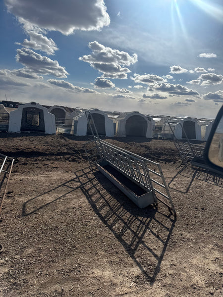 #DD2488 - Agriplastics and Calf-Tel Super Hutches and Fencing- TX ...